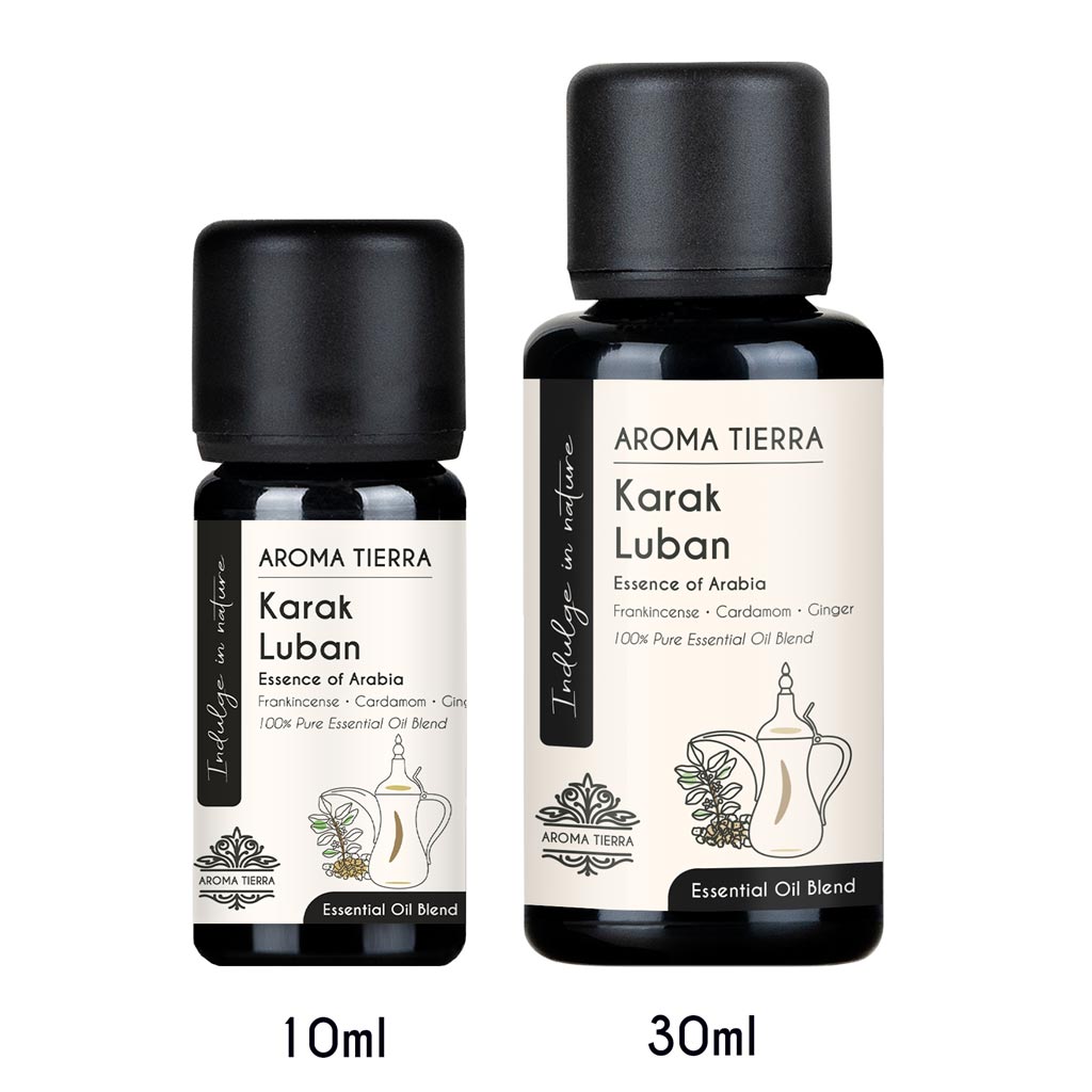 Aroma Tierra Karak Luban Diffuser Blend - Frankincense & Spiced Tea