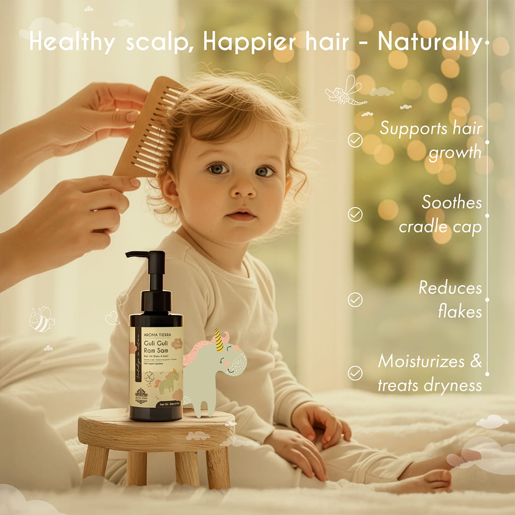 Guli Guli Ram Sam - Baby Hair Oil – Aroma Tierra
